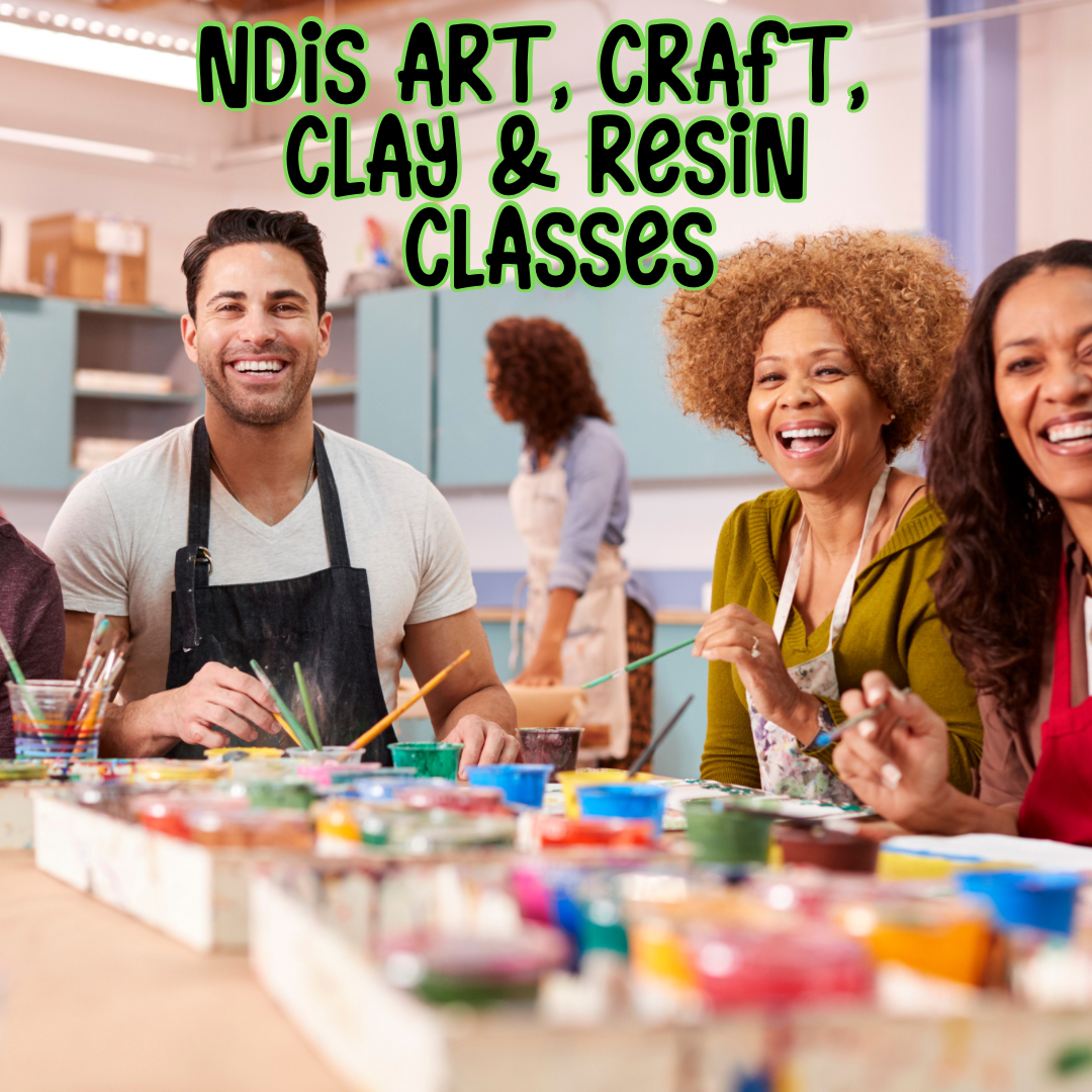 NDIS Art, Craft, Clay & Resin Classes – The Collective - Hervey Bay