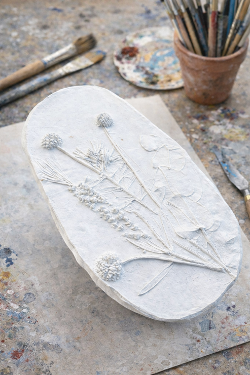 Emerald Plaster Impression - Botanical Wall Hanging 7th June – The ...