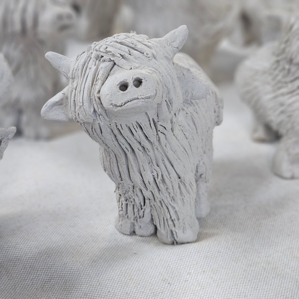 Townsville Clay Highland Cow 3rd October – The Collective - Hervey Bay